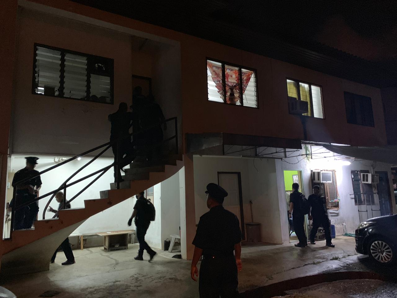 OPERASI SEPADU PEMERIKSAAN WARGA ASING | Pasukan Polis Diraja Brunei